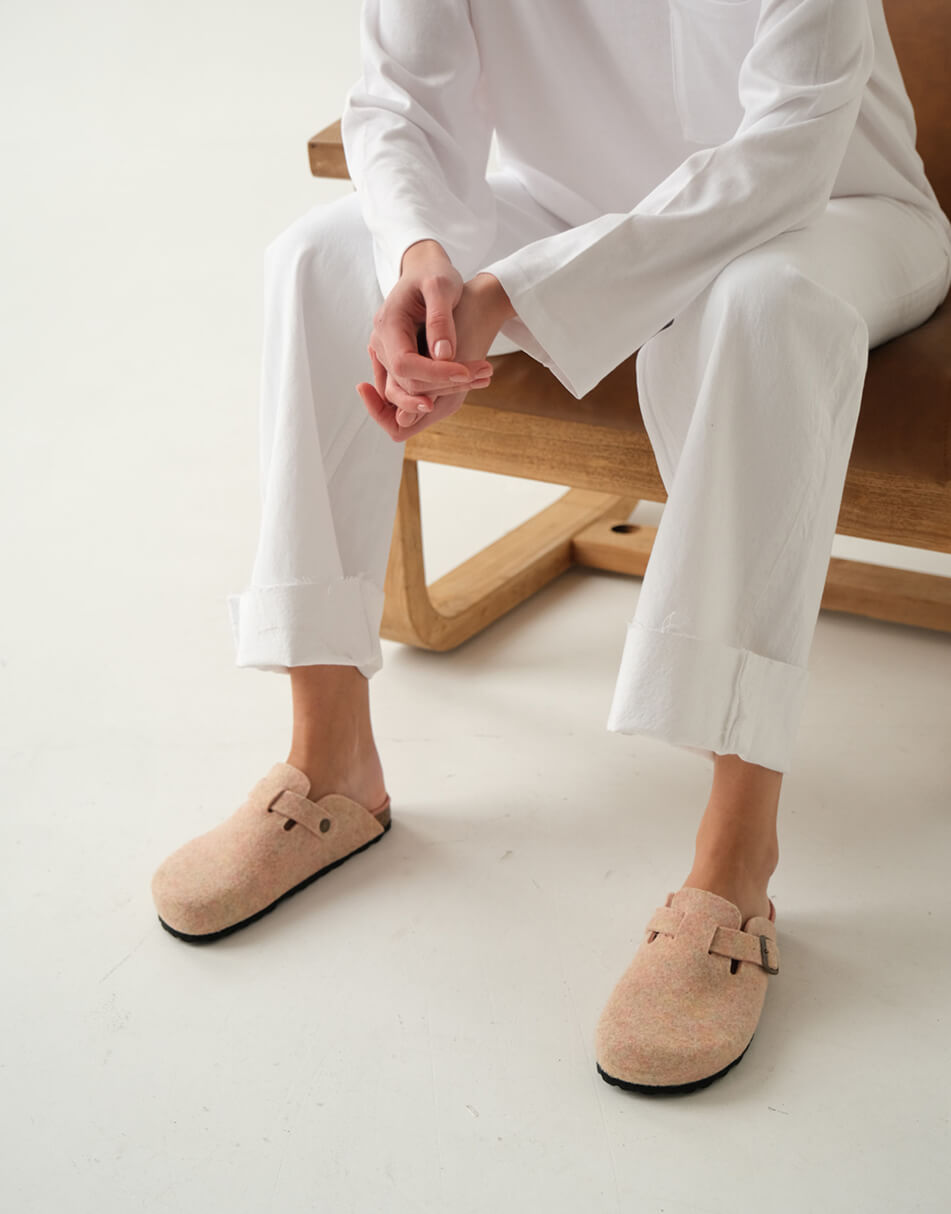 Тапочки из войлока FIELT-S ROSA – KAPSULA. Без подібних